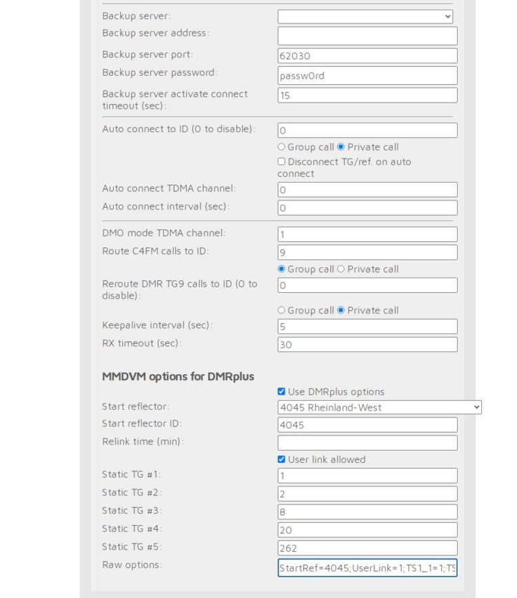 Openspot – DMR-DL Informationsportal